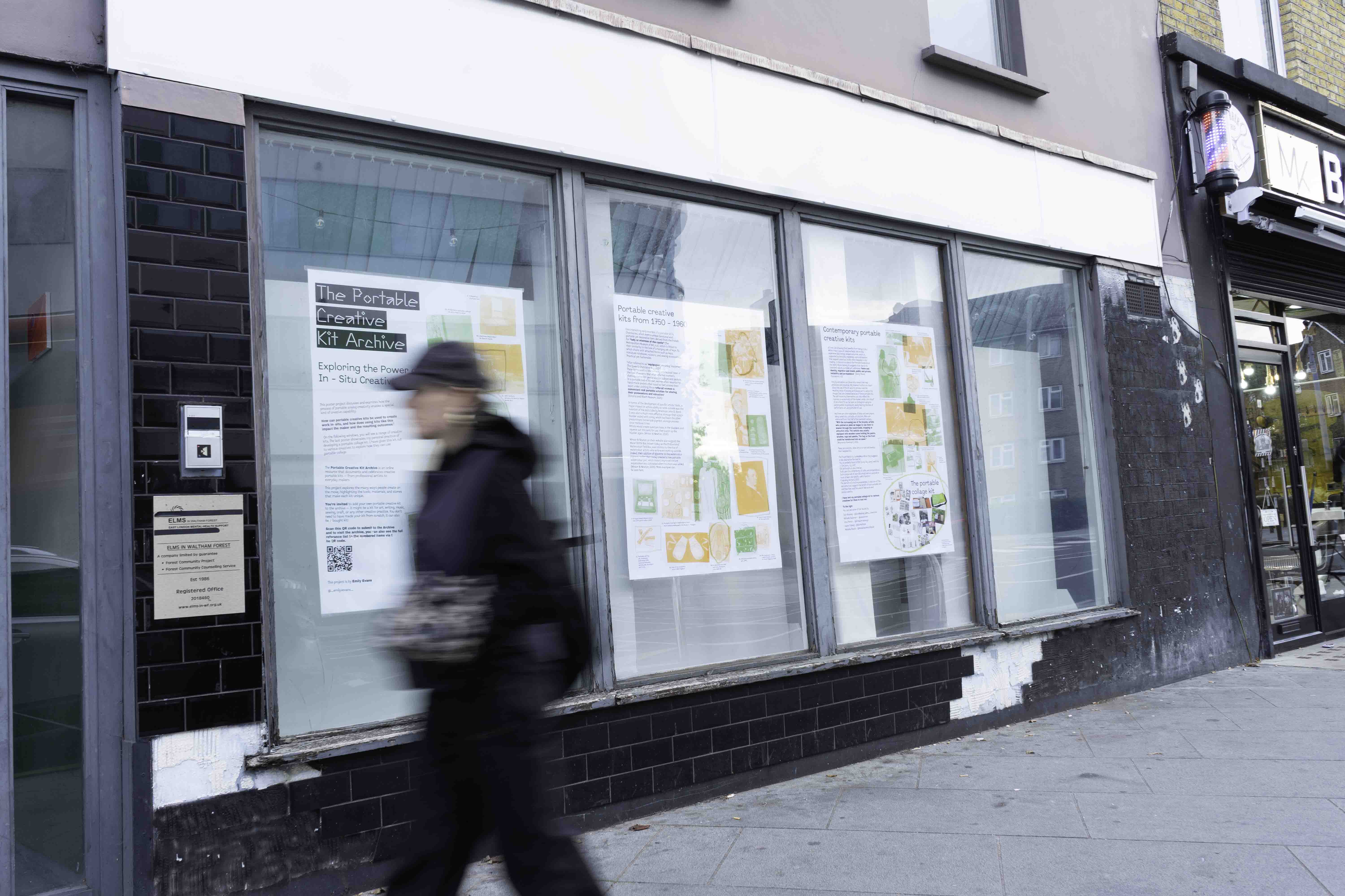 Emily Evans Portable creative kit exhibition | London Met Repository